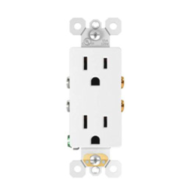 China YUANKY GFCI socket 15A 125V tamper resistant weather resistant ...