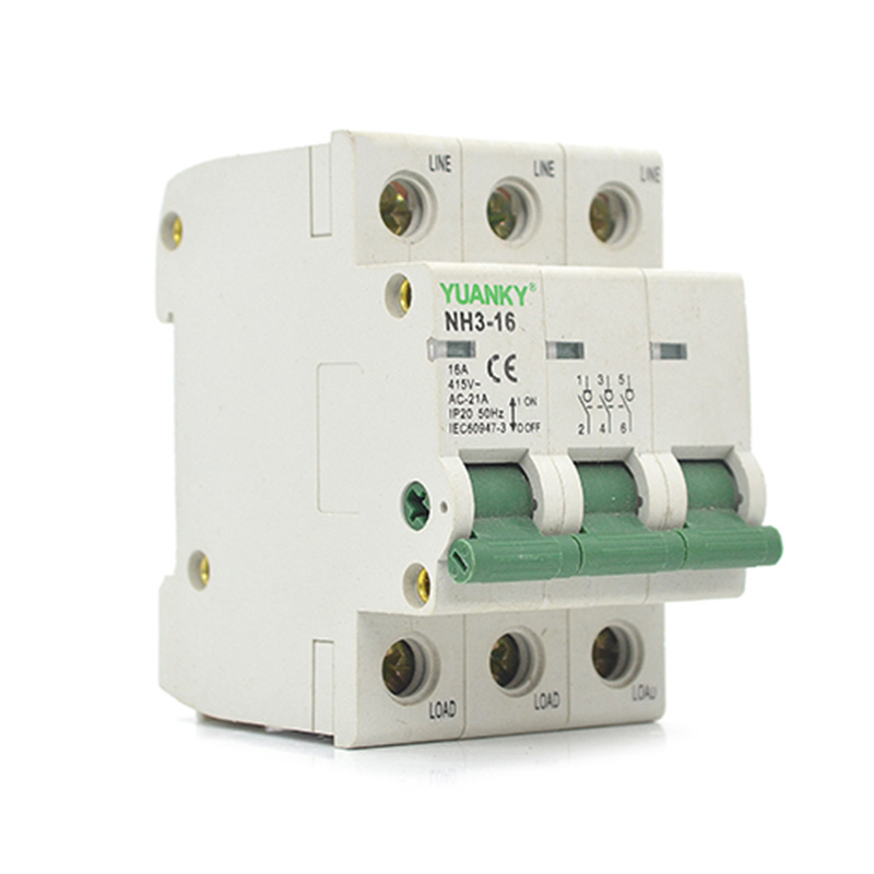 China Isolation switch NH series 1P 2P 3P 4 Pole Electric Isolating ...