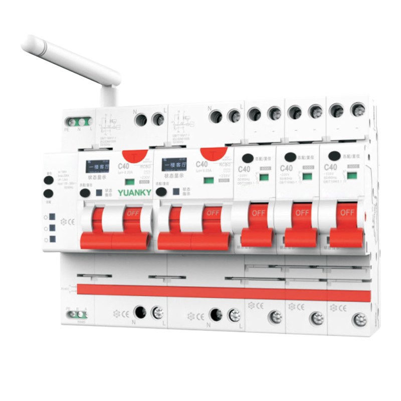 China smart circuit breakers OEM HW-40AP 20A 40A wifi intelligent IoT ...