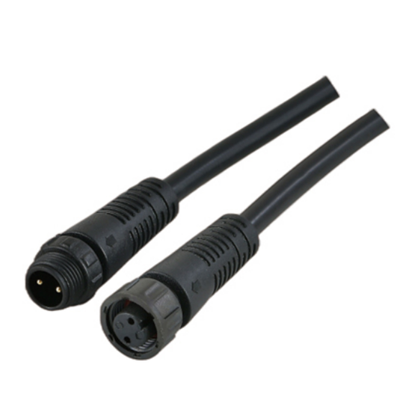 China waterproof male and female connector IP68 M12 M15 400V 24A 2 pin ...